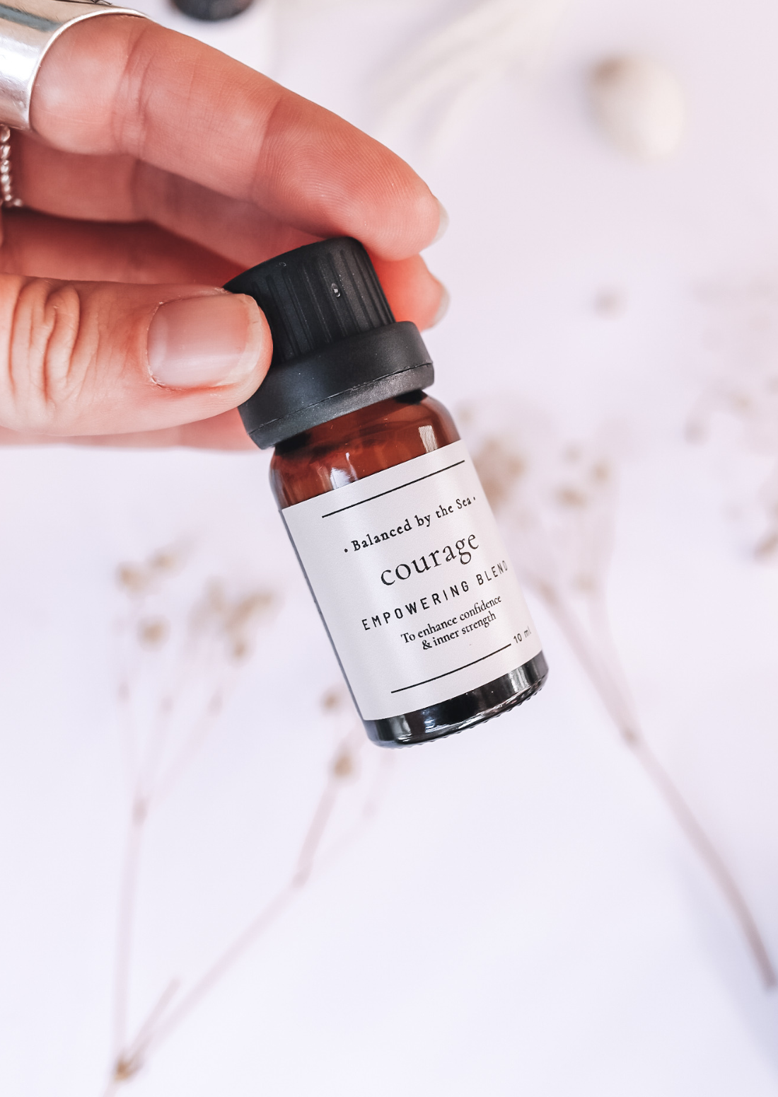 Courage I Empowering Blend - Organic Diffuser Blend – Balanced By The Sea